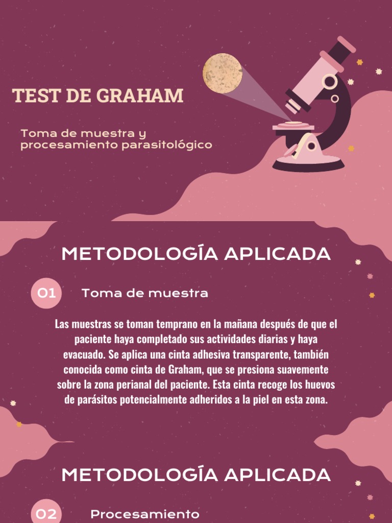 Test de Graham | PDF | Medicina CLINICA | Especialidades Medicas