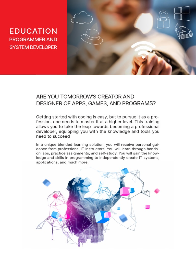 Programmer and System Developer Af Lexicon Stockholm | PDF | Computer Programming | Programmer