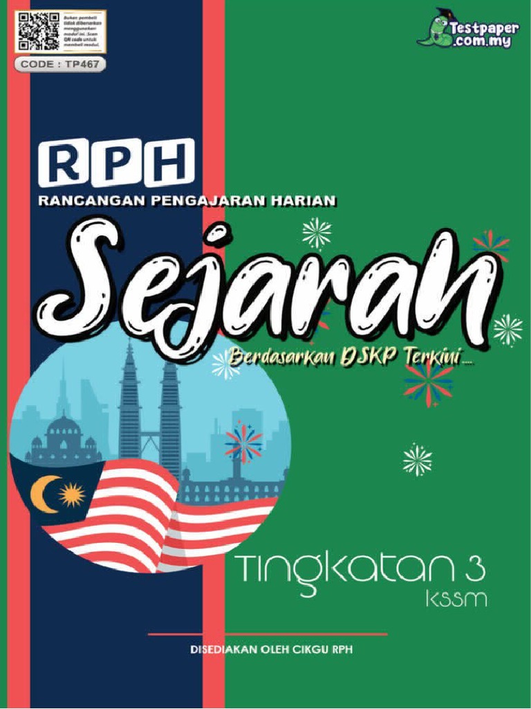 RPH Sejarah Tingkatan 3 KSSM 03 | PDF