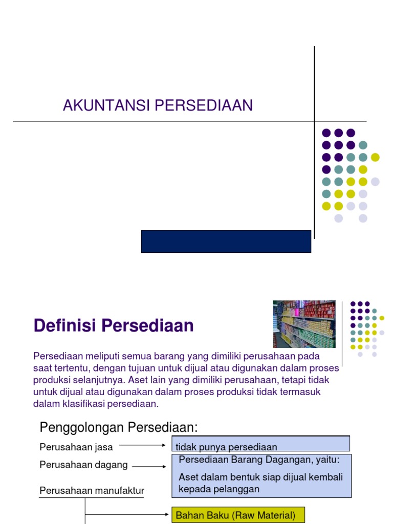 Penilaian Persediaan | PDF