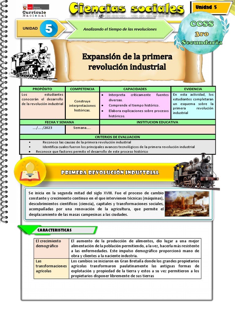 Crecimiento y cambios industriales en Europa | PDF | Revolución ...