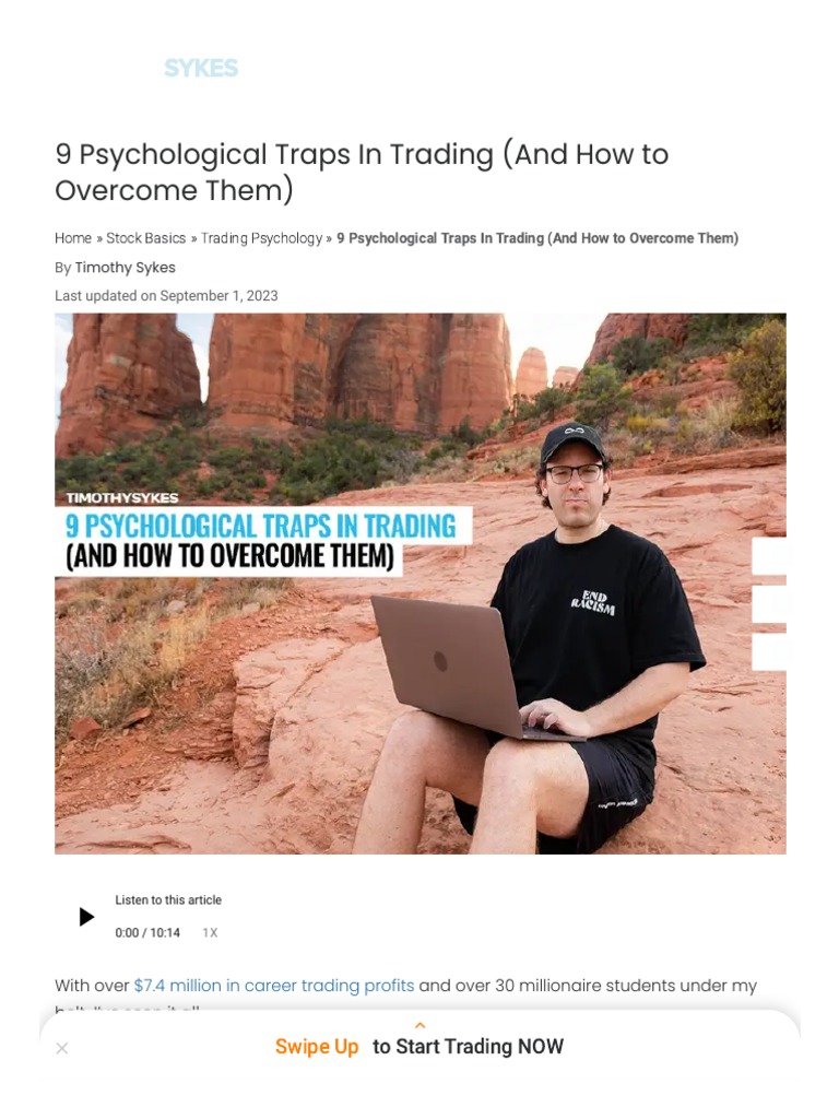 9 Psychological Traps in Trading (And How To Overcome Them) - Timothy ...