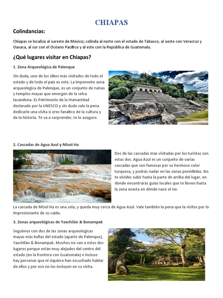 CHIAPAS | PDF | Chiapas | Panes