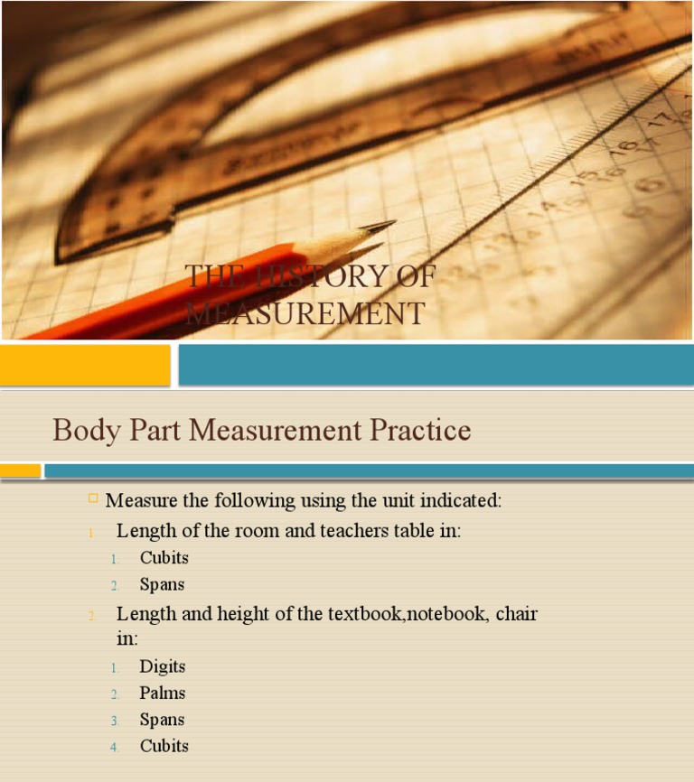History of Measurement - Enrichment Activity | PDF