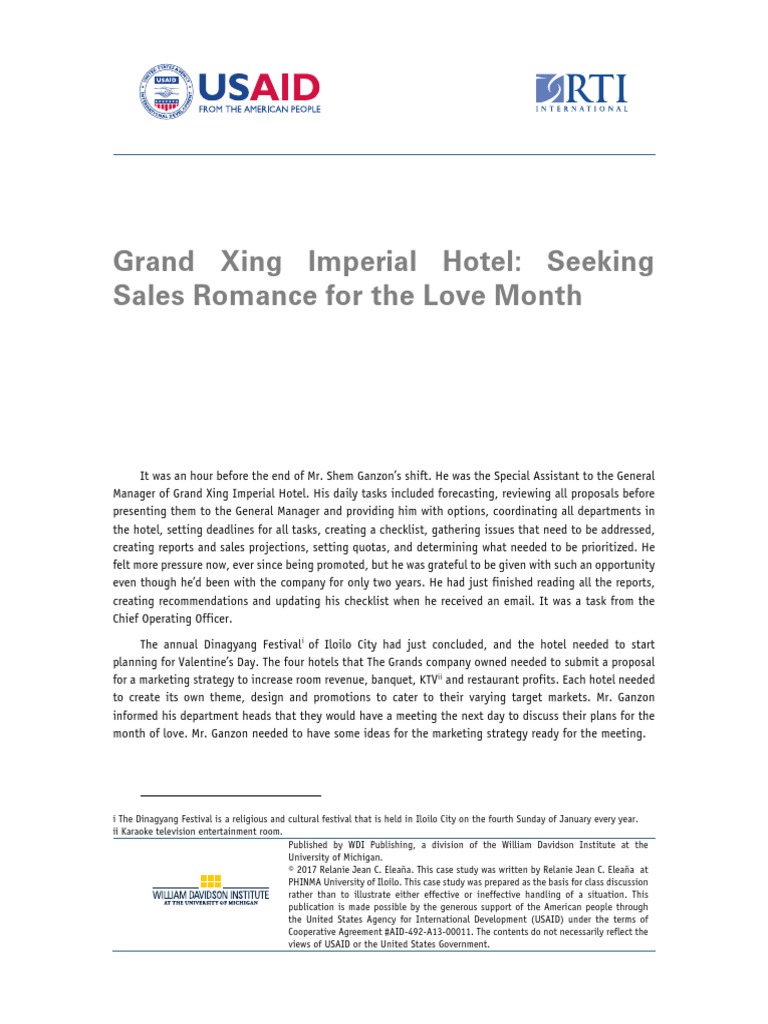 Case 3 - Grand-Xing-Imperial-Hotel-Seeking-Sales-Romance-For-The-Love-Month-Preview | Download ...