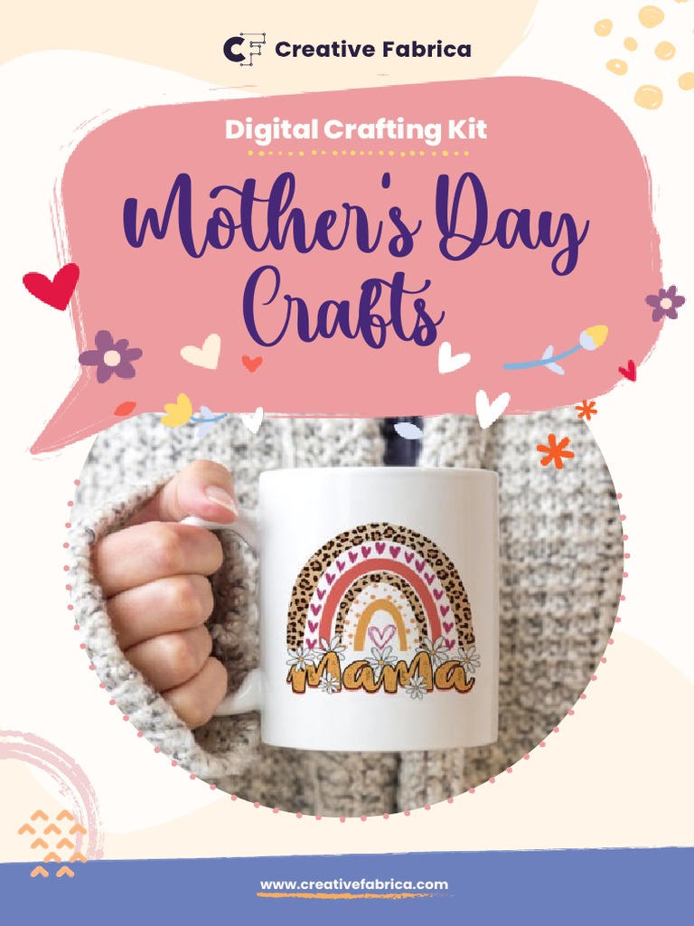 Digital Crafting Kit Mother's Day Crafts From Creative Fabrica | PDF ...