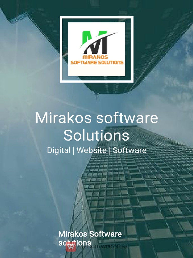 Mikros Software solutions profile | PDF | Mobile App | Analytics