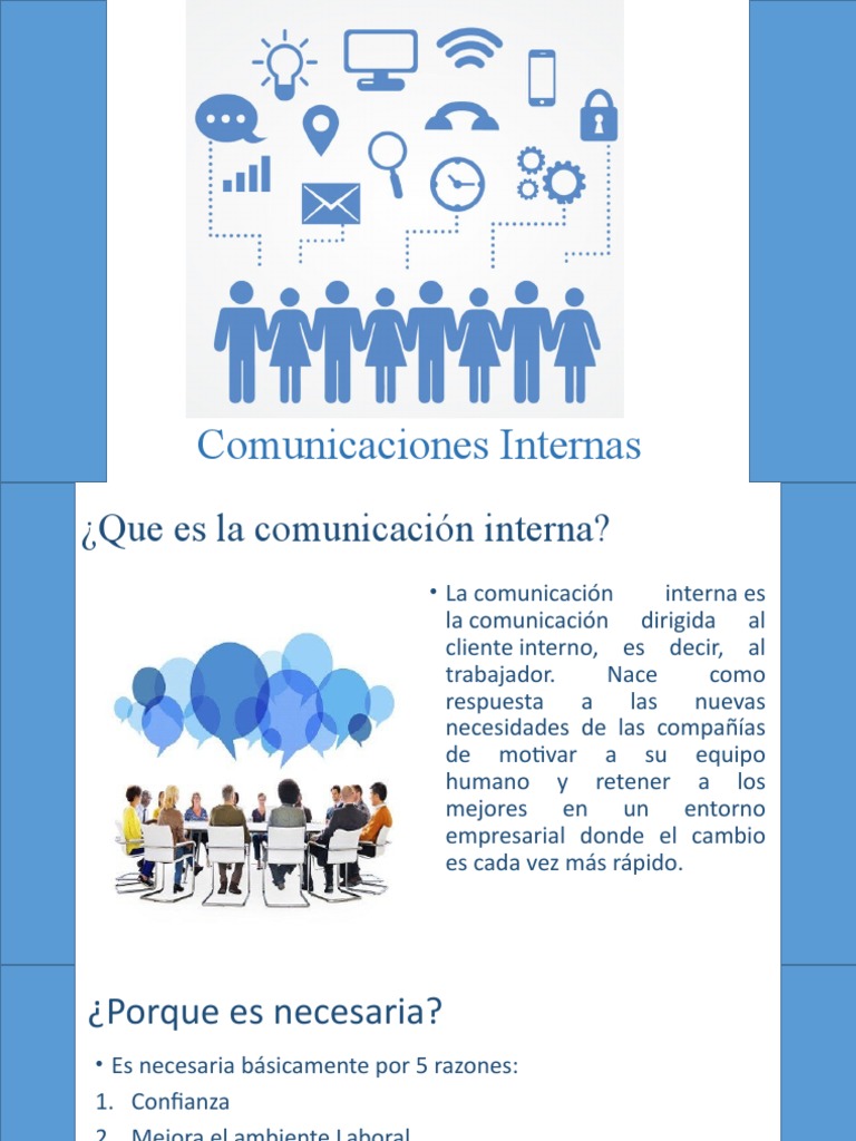 Comunicacion Interna - V2 | PDF | Comunicación | Business