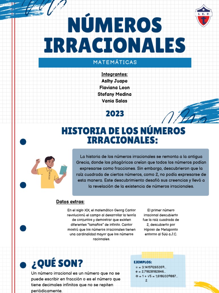 Números Irracionales | PDF | Métodos y materiales de enseñanza