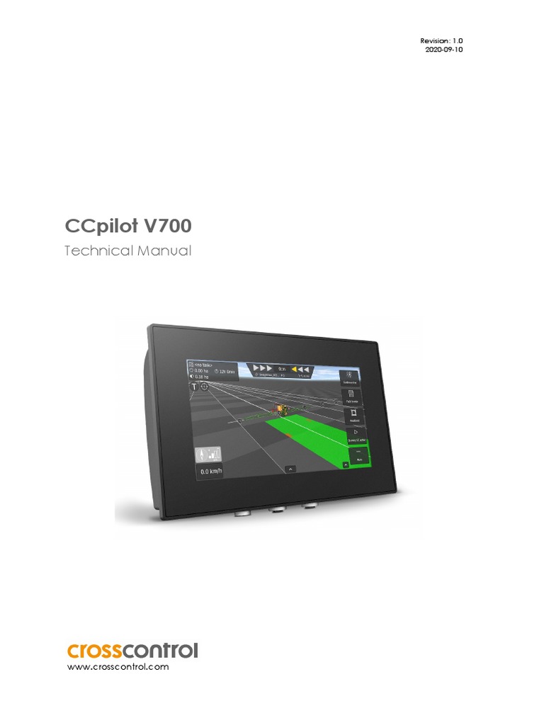 CCpilot V700 - Technical Manual | PDF | Bluetooth | Electrical Connector