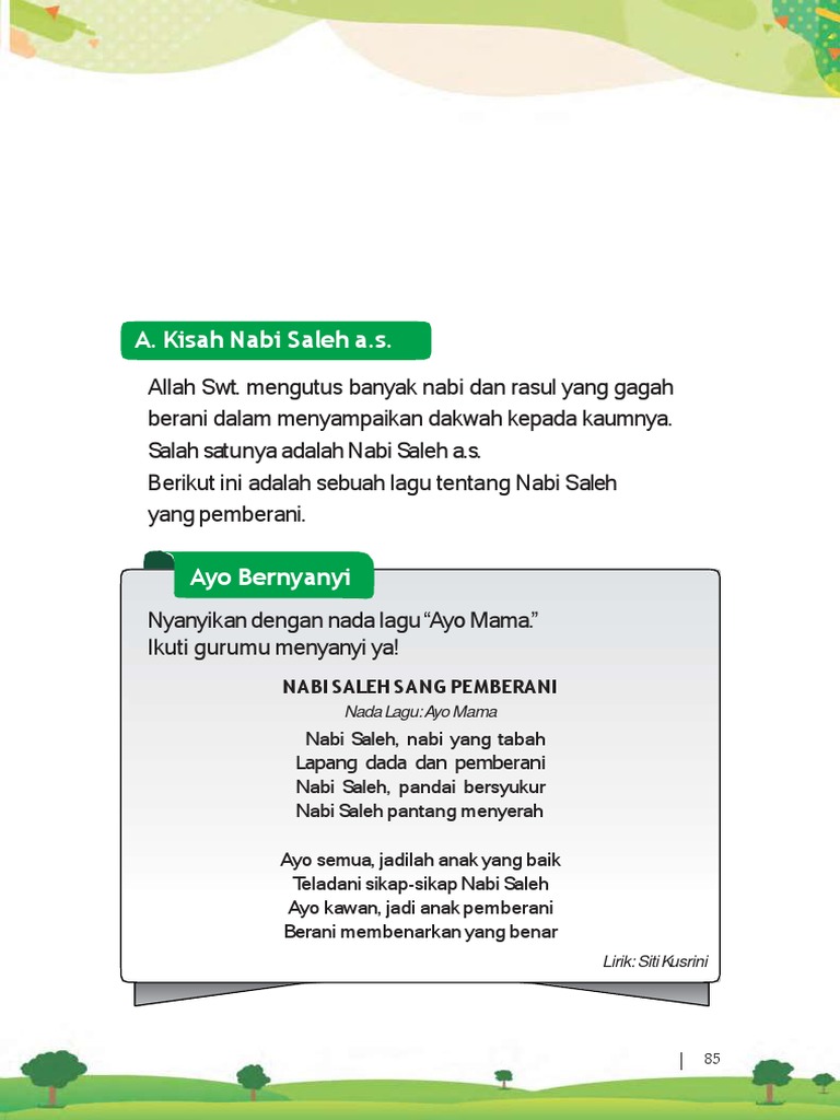 Kisah Nabi Saleh untuk Anak-anak | PDF | Agama & Spiritualitas