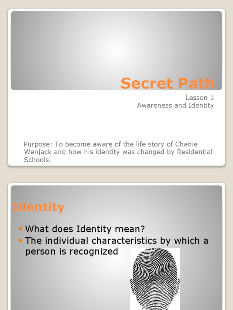 Chanie Wenjack and Identity Loss | PDF