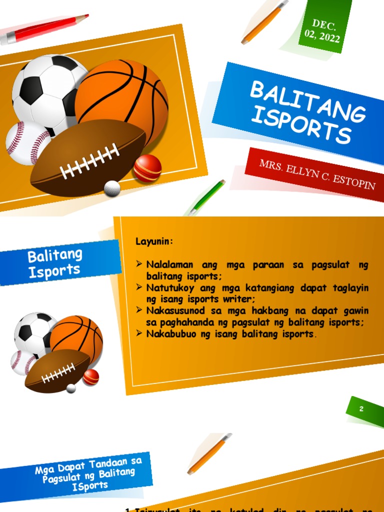 Balitang-Isports 2022 | PDF