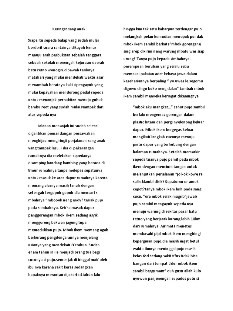 Aldi Tugas Cerpen | PDF