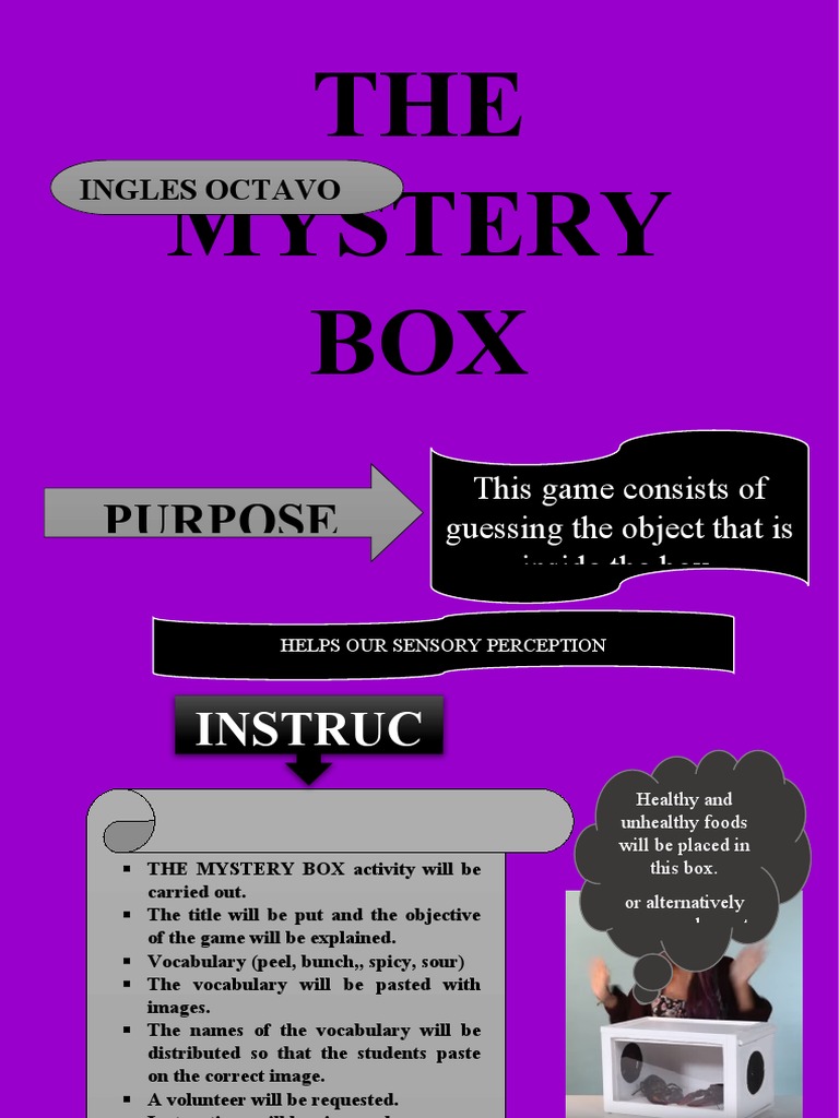 Mystery Box Sensory Game Guide | PDF | Self-Improvement
