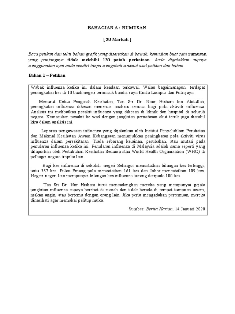 Ujian Sumatif BM t5 | PDF