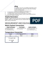 Quick Pharmaceutical Metric Conversion Chart | PDF | Ounce | Pound (Mass)