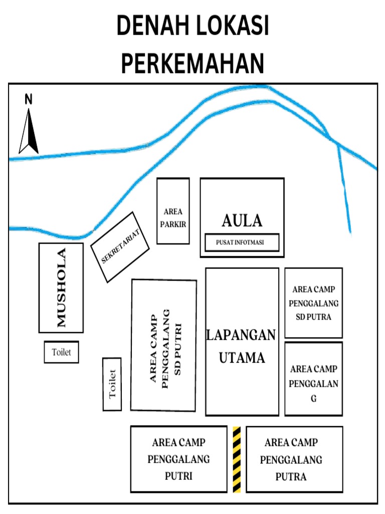 Denah Perkemahan | PDF