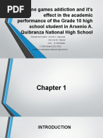 RESEARCH PAPER Chapter 1 Sample | PDF | Teachers | Human Nature