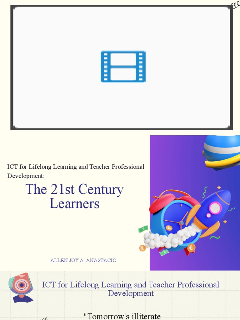ICT For Lifelong Learning and Teacher Professional Development | PDF ...