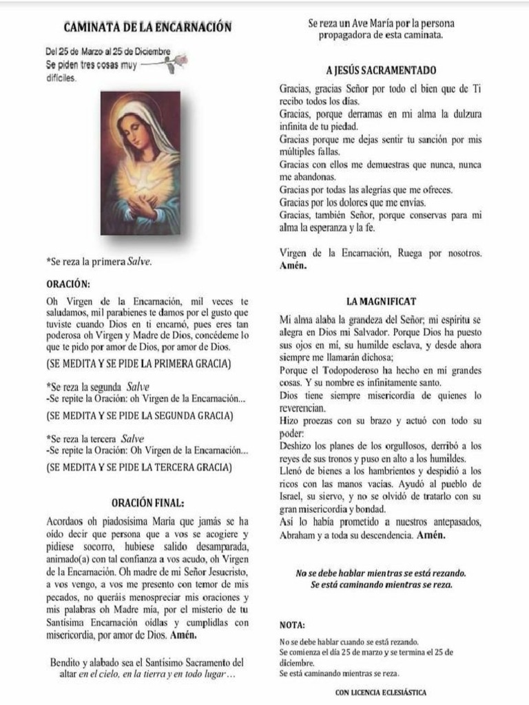 Caminata de La Encarnación | PDF