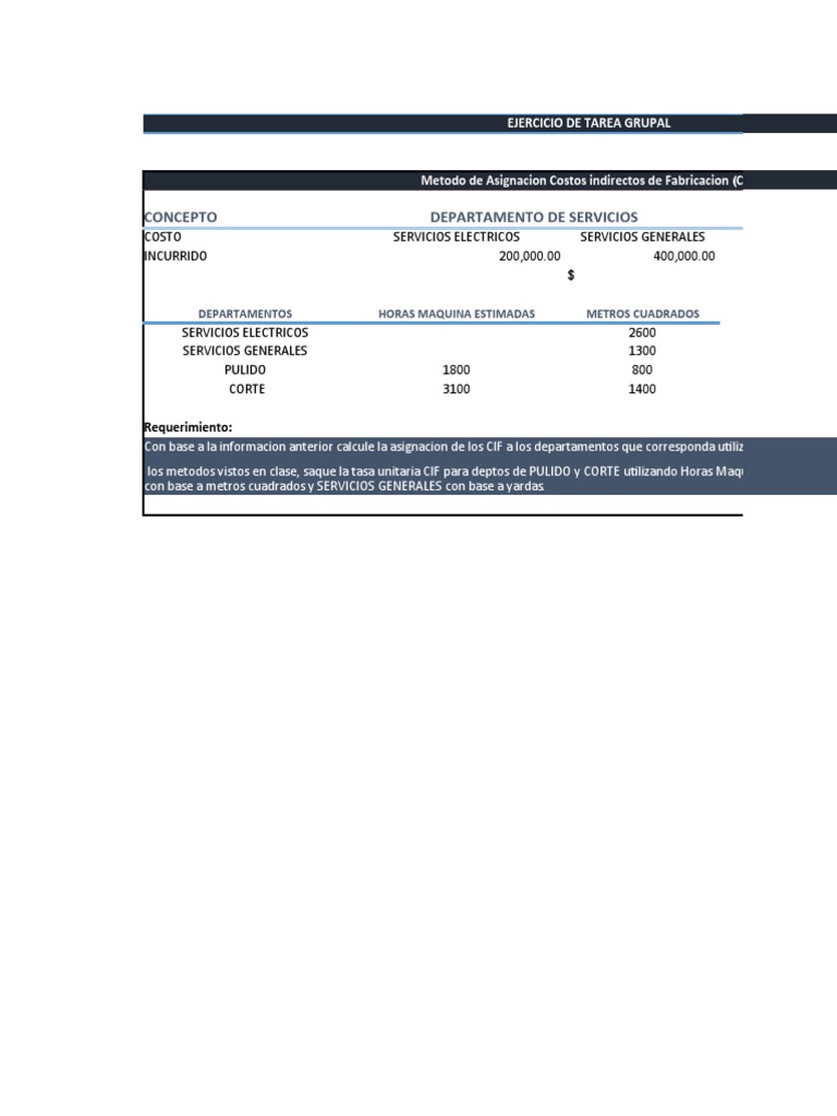 Ejercicio CIF Tarea 2023 | PDF