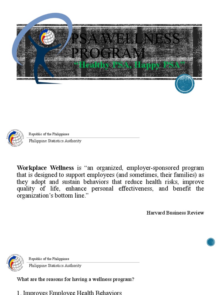 PSA Wellness Program | PDF | Goal | Psychology