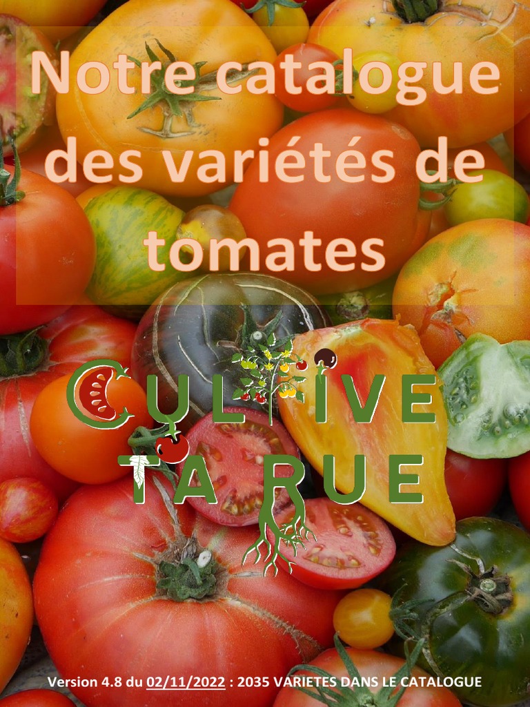 Catalogue Tomate | PDF | Tomate | Cerise