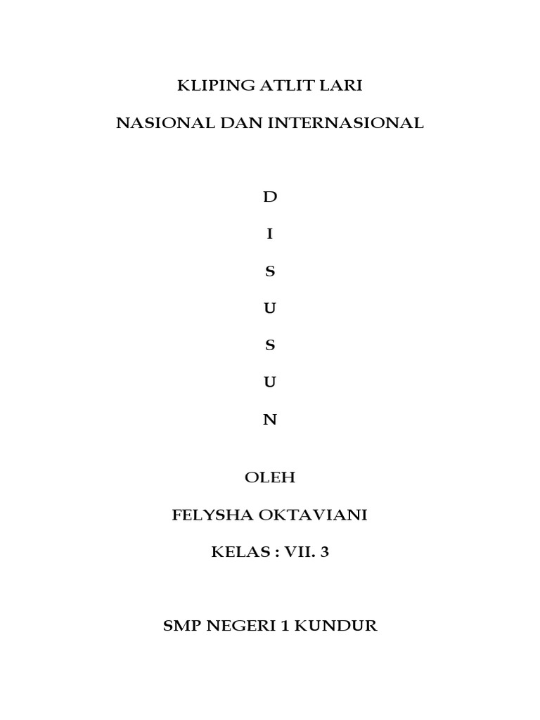 KLIPING ATLIT LARI | PDF