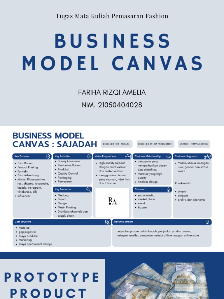 Bisnis Model Canvas | PDF