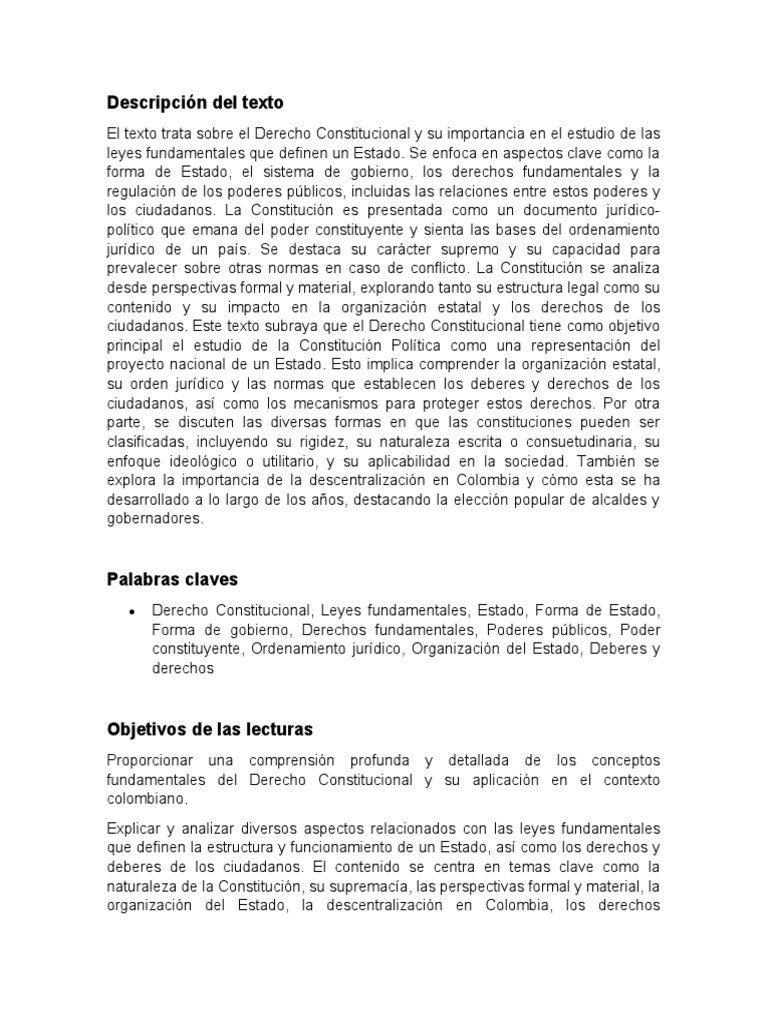 Protocolo Individual Fundamentos Unicar | PDF | Constitución | Estado (política)