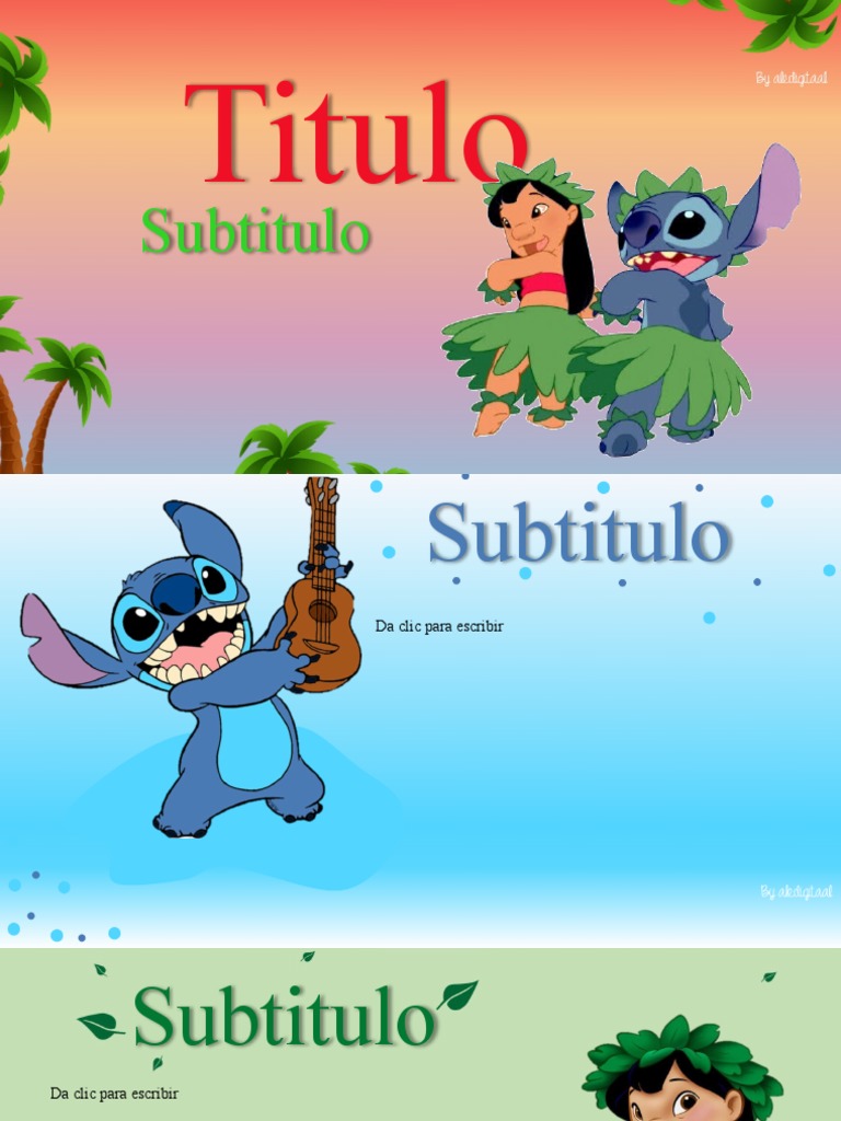 Lilo y Stitch Bye Aledigitaal | PDF