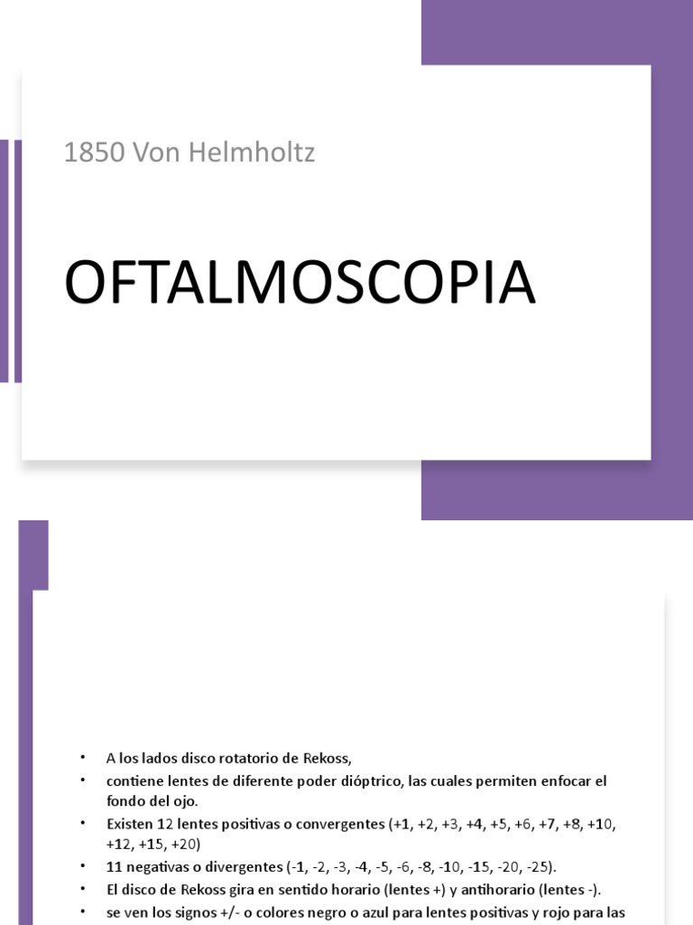 OFTALMOS | PDF