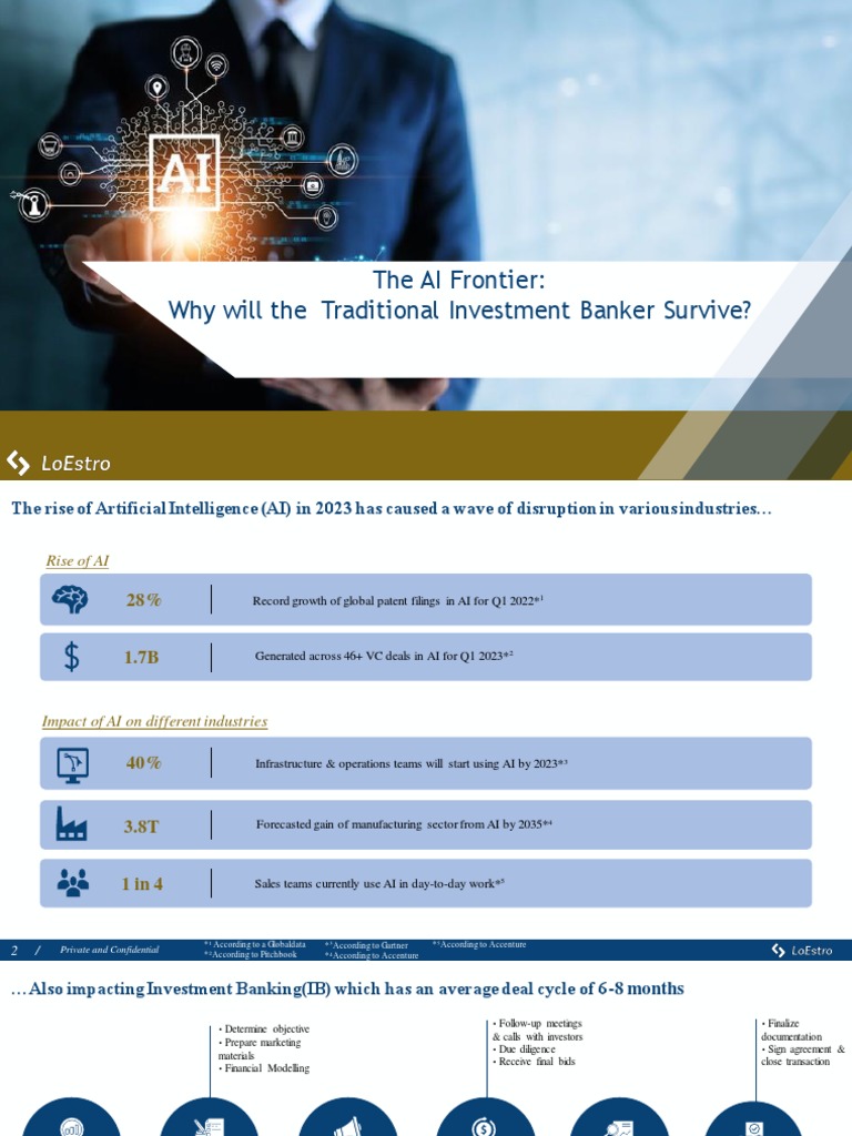 Ai In Investment Banking Pdf Mergers And Acquisitions Artificial