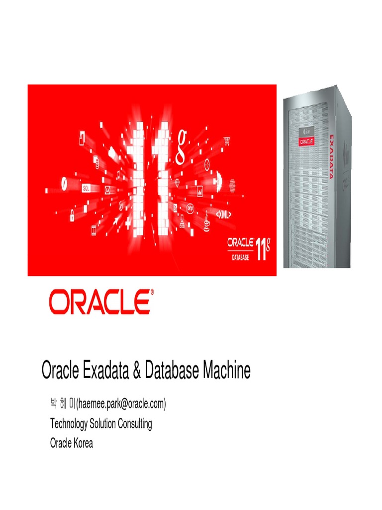 Oracle Exadata & Database Machine Oracle Exadata & Database Machine | PDF