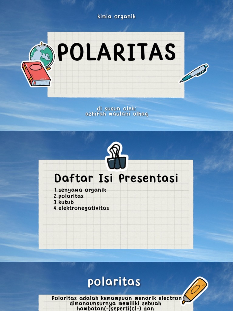 Pemahaman Polaritas dan Ikatan Kimia | PDF | Filsafat | Sains & Matematika