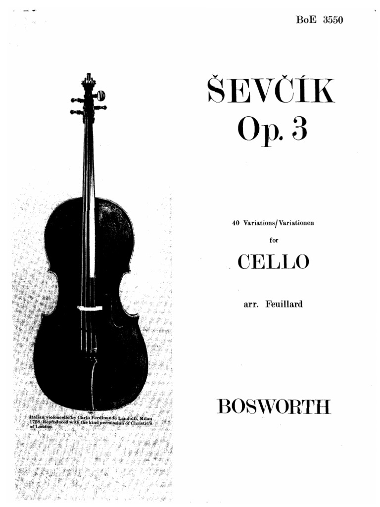 Sevick Op.3 | PDF