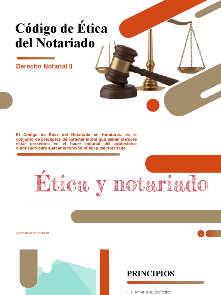 Código de Ética Del Notariado | PDF | Justicia | Crimen y violencia