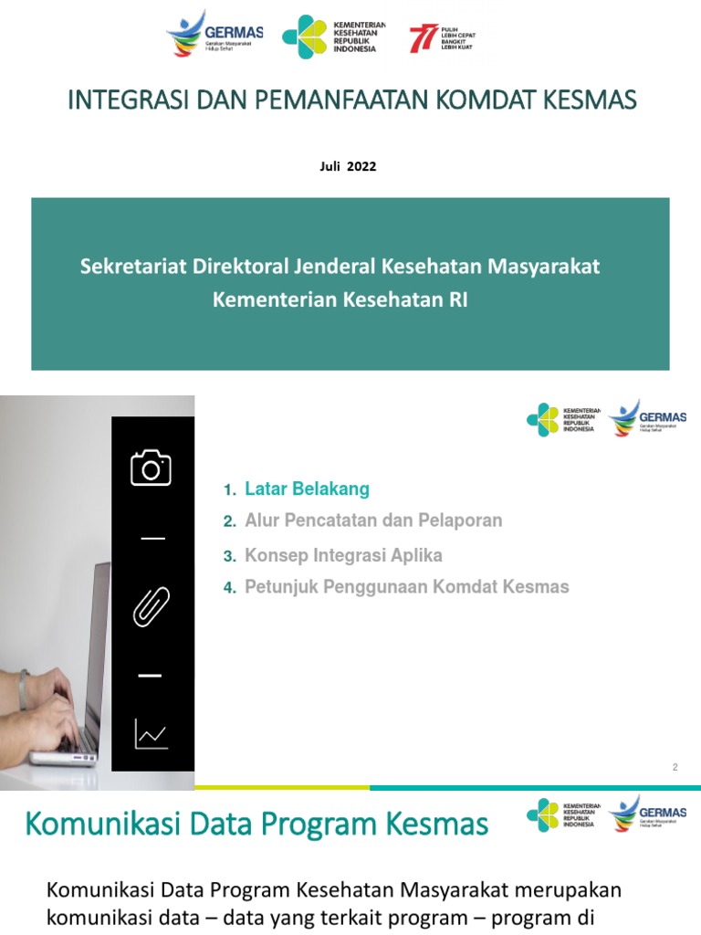 Integrasi Dan Pemanfaatan Komdat Kesmas | PDF