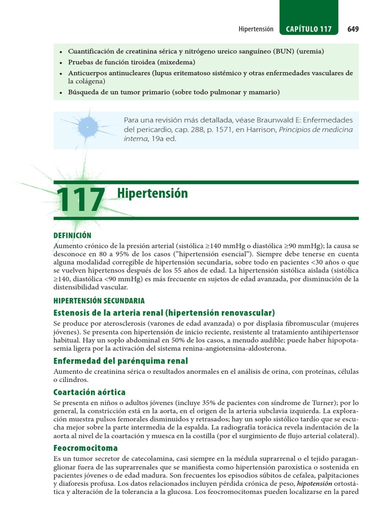 Hta Manual Harrison | PDF | Hipertensión | Medicina CLINICA