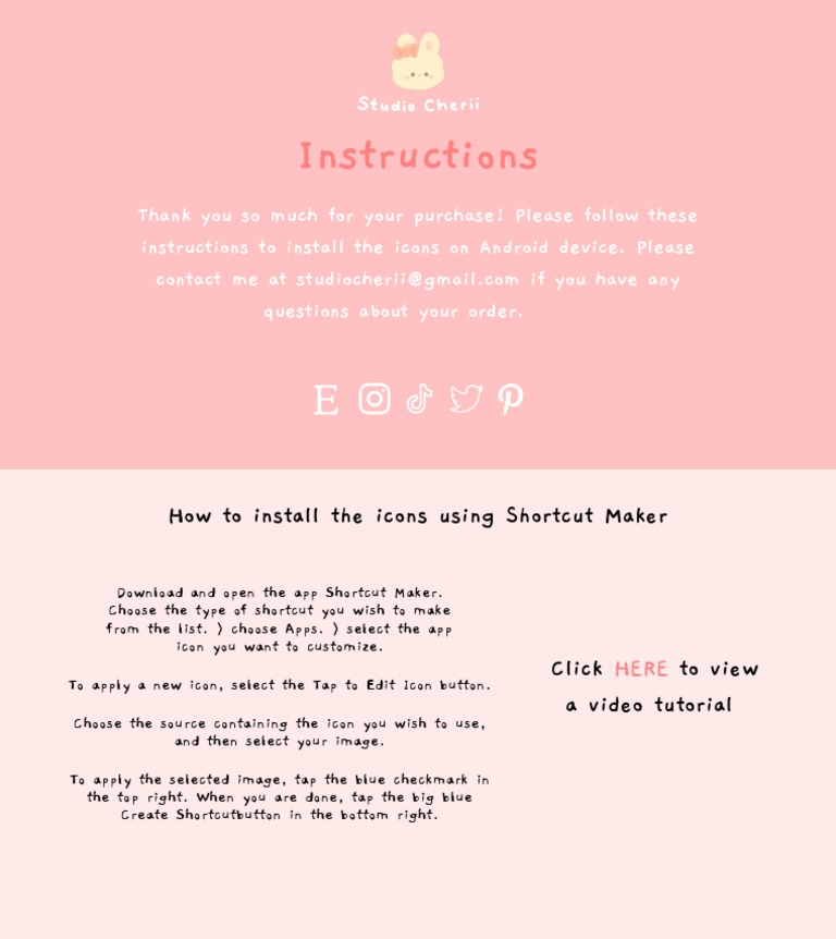 For Android - How To Install Icons | PDF