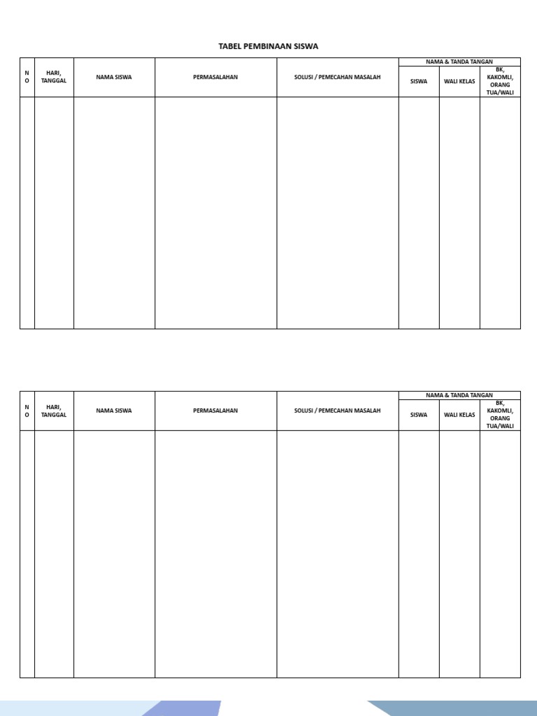 Buku Pembinaan Siswa | PDF