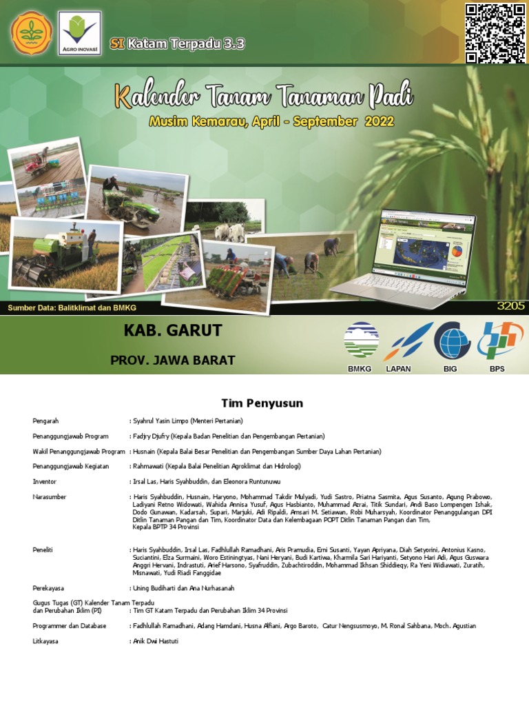 Kalender Tanam Padi Cibatu Putih | PDF | Teknologi & Rekayasa