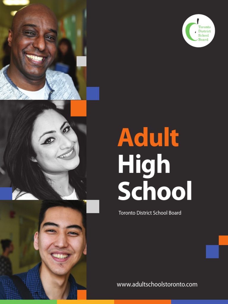 TDSB Adult High School Singles | PDF | Toronto | Educational Stages