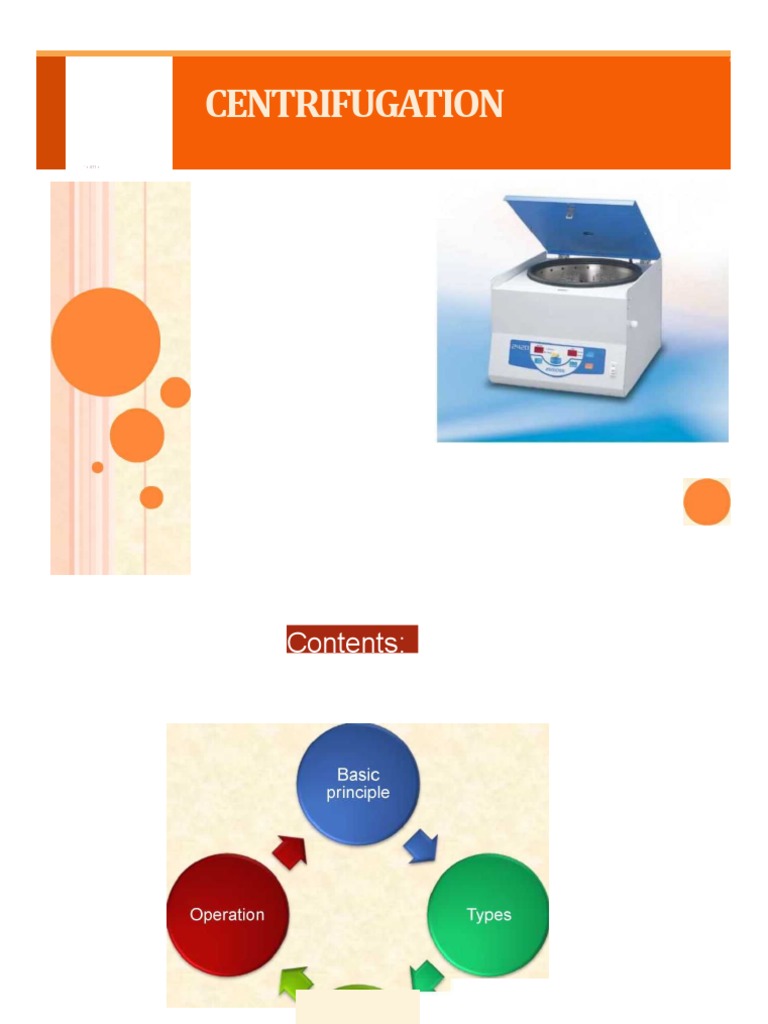 Biological Centrifugation Guide | PDF | Centrifugation | Chemistry