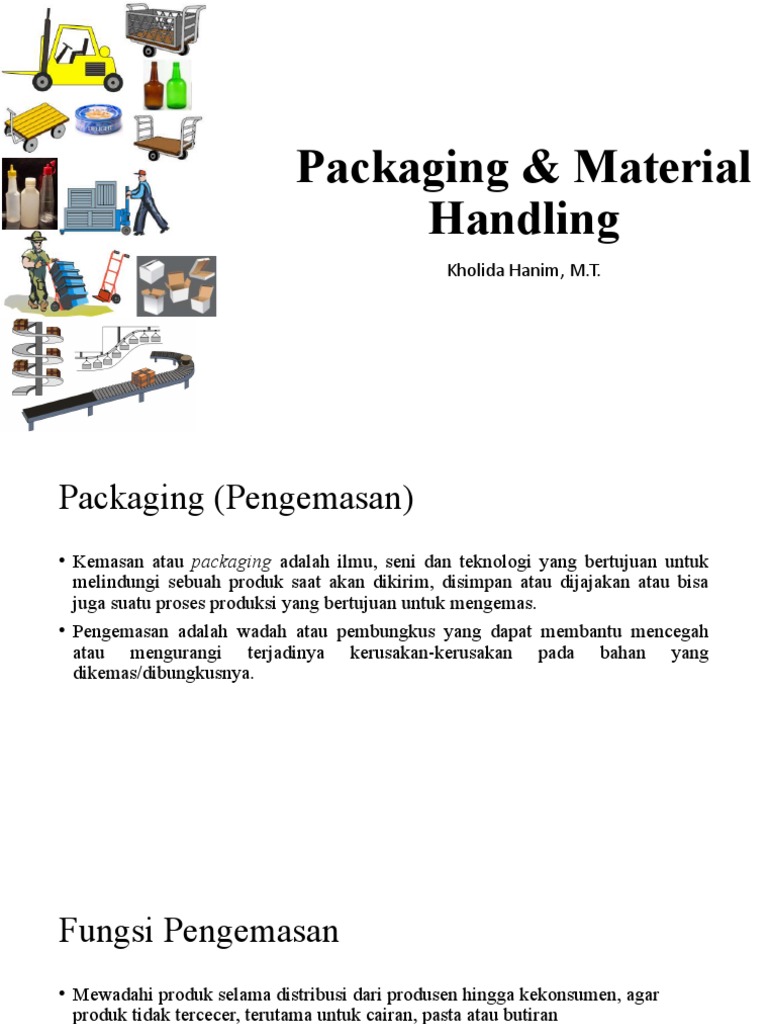 Material Handling | PDF | Bisnis | Teknologi & Rekayasa