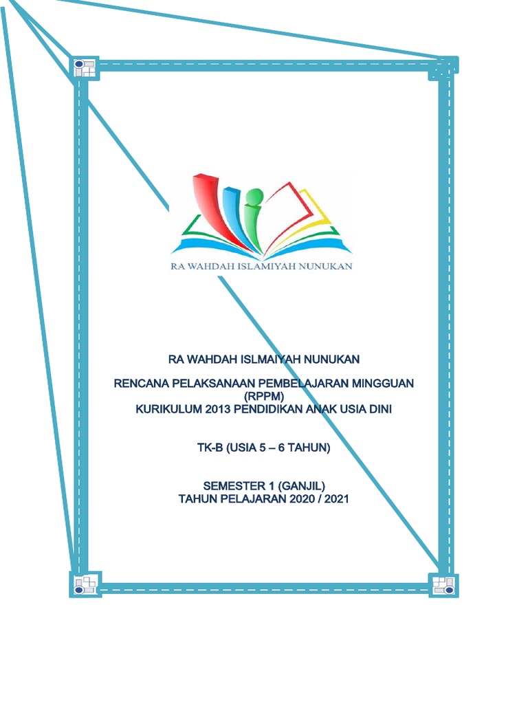 RPPM TK B 5-6 Tahun k13 Semester 1 | PDF