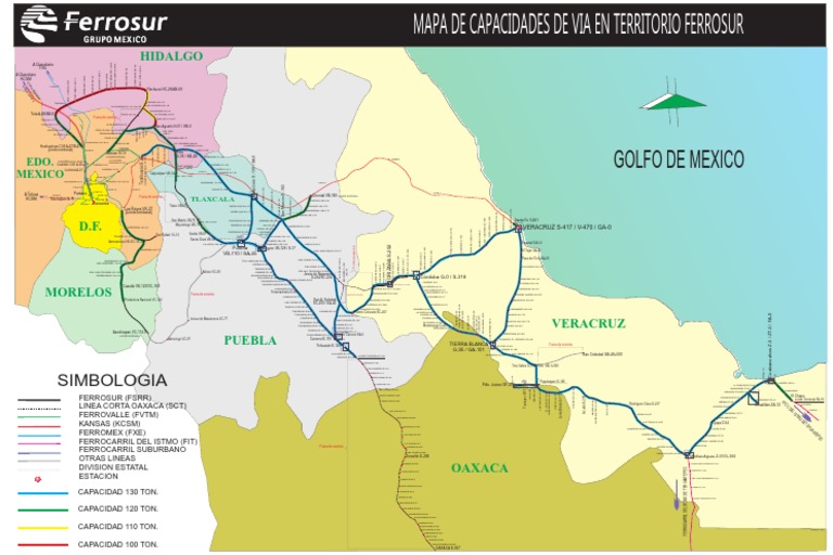 Mapa de Capacidades Ferrosur | PDF