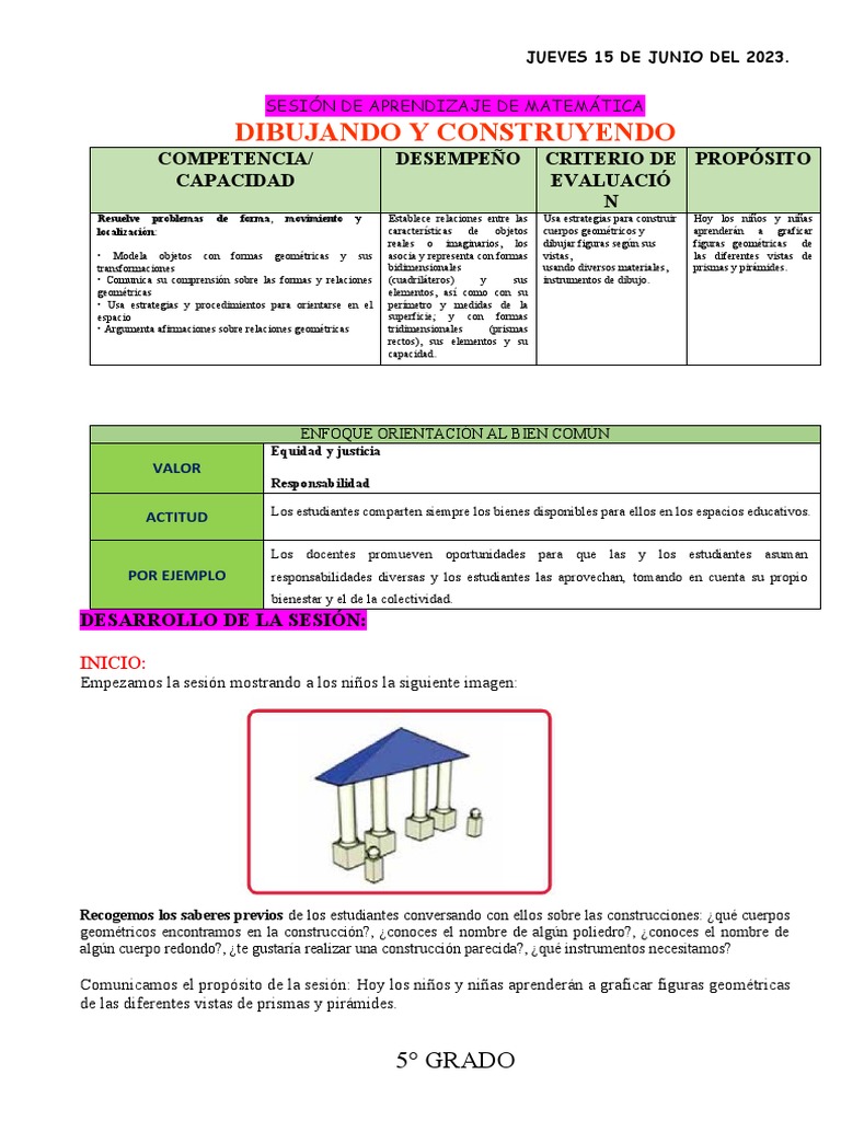 Matemática 15. 06.2023 | PDF | Geometría