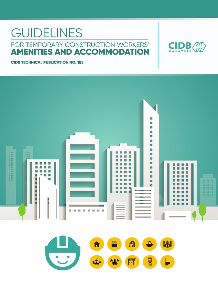 185 Guidelines Workers' Amenities Cidb | PDF